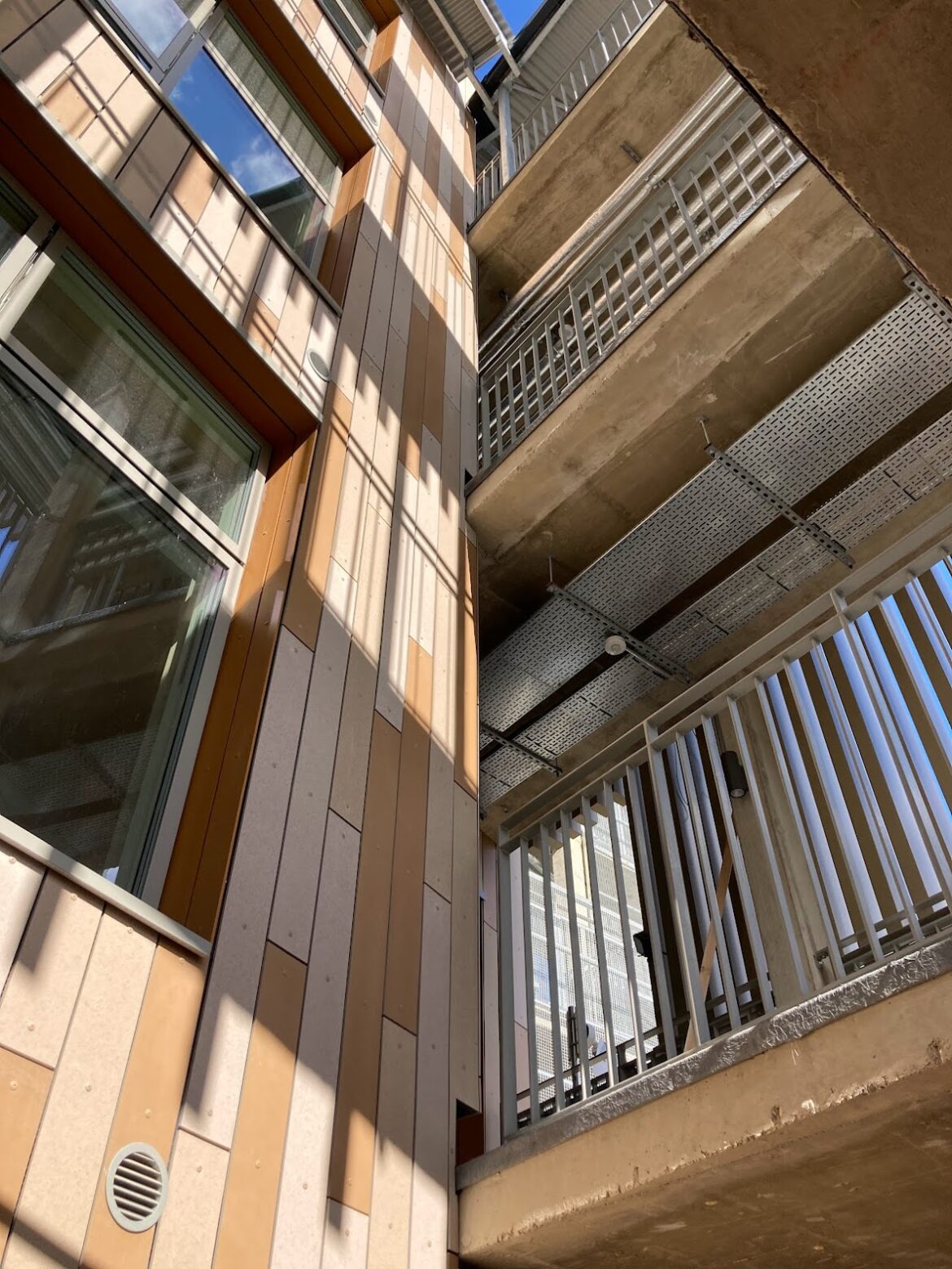 The RUSS Church Grove project: two years on the 36 flats are close to ...