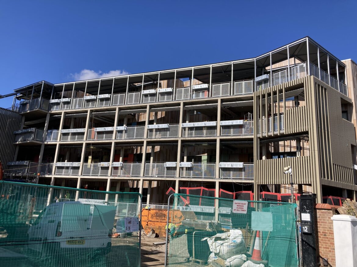 The RUSS Church Grove project: two years on the 36 flats are close to ...